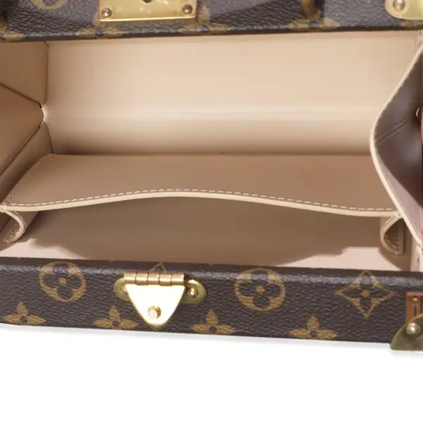 LOUIS VUITTON Monogram Canvas Handle Trunk