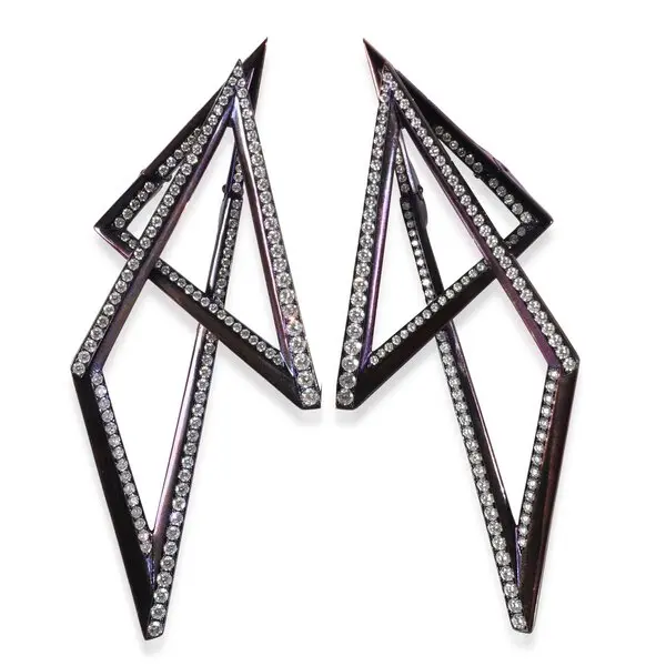 Stephen Webster Vertigo Infinity Diamond Bracelet - Titanium