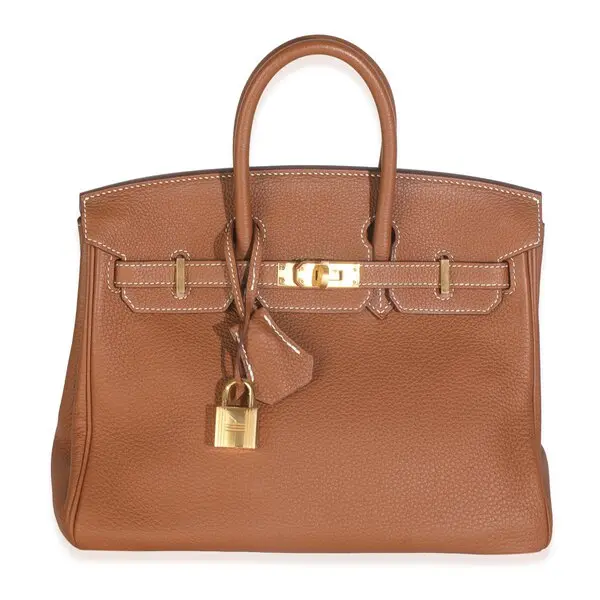 Hermès Birkin 25 Gold Togo Ghw