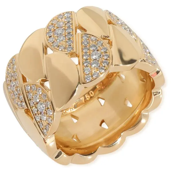 CARTIER 18k Yellow Gold Diamond La Dona Ring