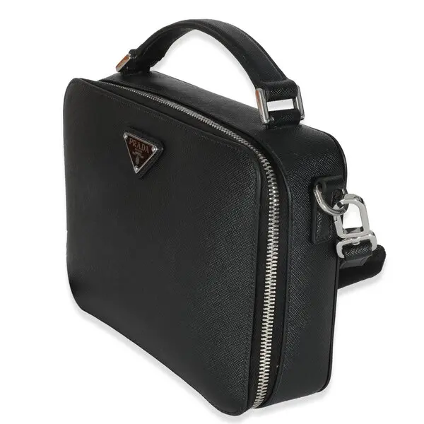 Prada Saffiano Brique Crossbody Bag