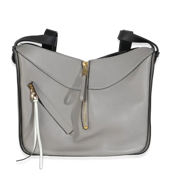 Loewe Calfskin Hammock Shoulder Bag - Gray