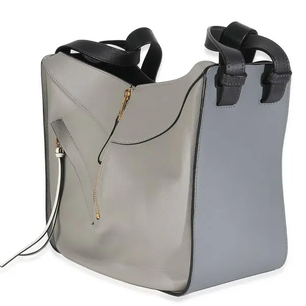 Loewe Calfskin Hammock Shoulder Bag - Gray