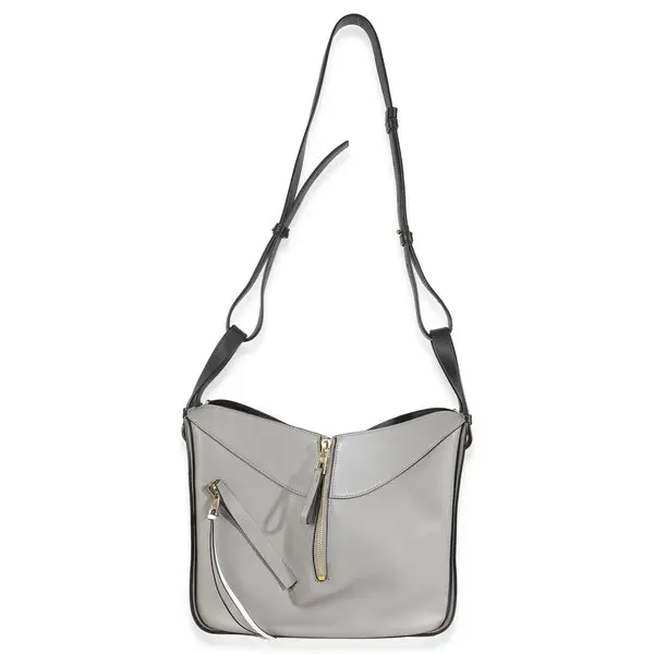 Loewe Calfskin Hammock Shoulder Bag - Gray