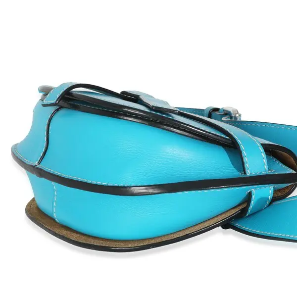 Loewe Calfskin Gate Belt Bag - Blue