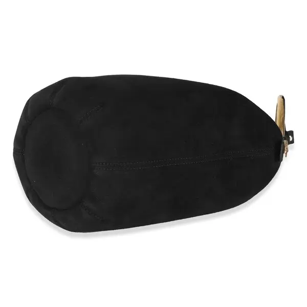 Chloé Suede Gold Bracelet Bag - Black