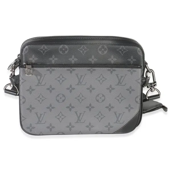 LOUIS VUITTON Monogram Eclipse Canvas Trio Messenger
