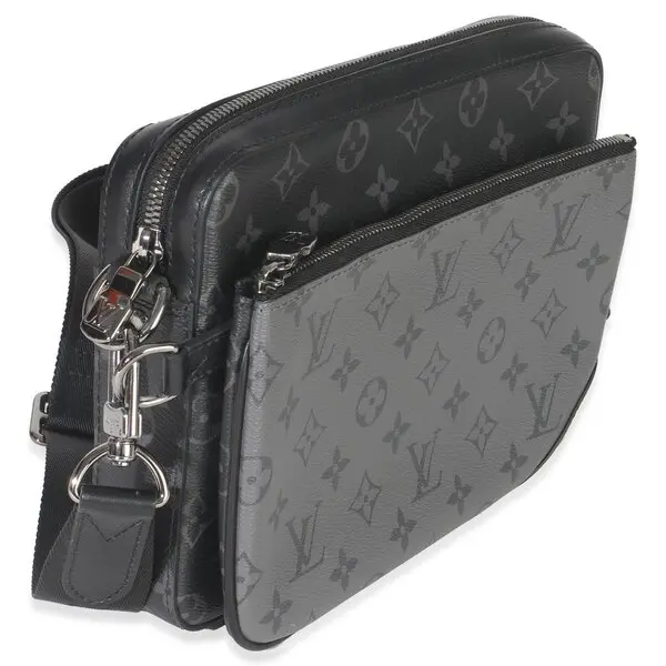 LOUIS VUITTON Monogram Eclipse Canvas Trio Messenger