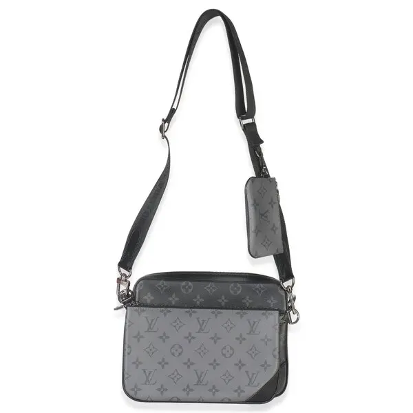 LOUIS VUITTON Monogram Eclipse Canvas Trio Messenger