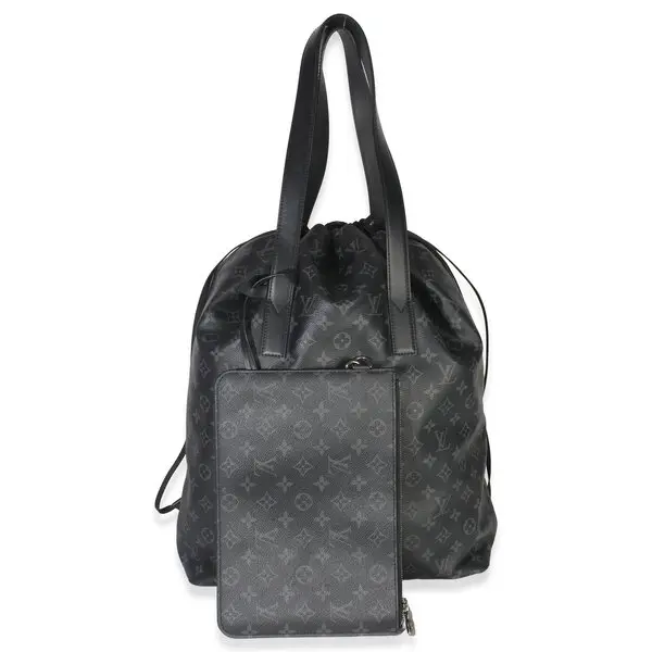LOUIS VUITTON Monogram Eclipse Canvas Cabas Light Tote