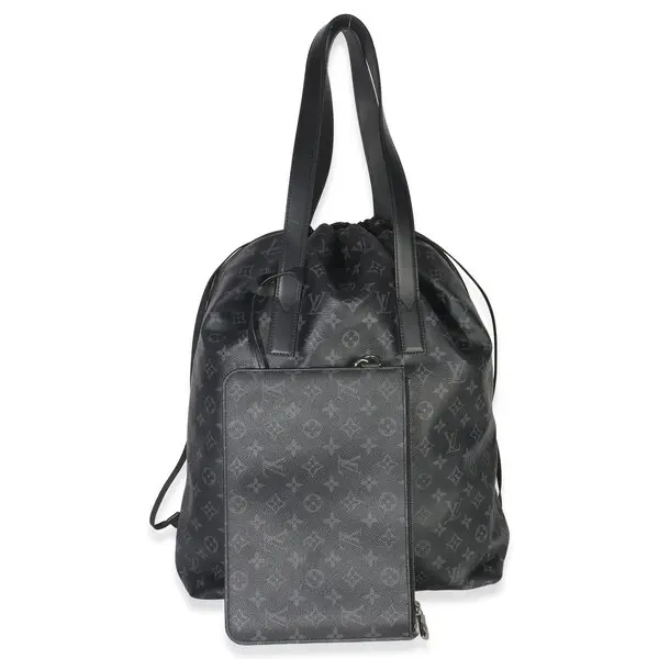 LOUIS VUITTON Monogram Eclipse Canvas Cabas Light Tote