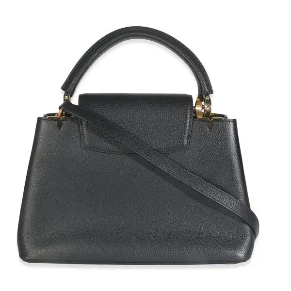 LOUIS VUITTON Taurillon Flower Crown Capucines Mm
