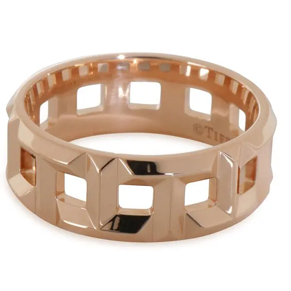 Tiffany & Co. Return To 18k Rose Gold 8mm Ring