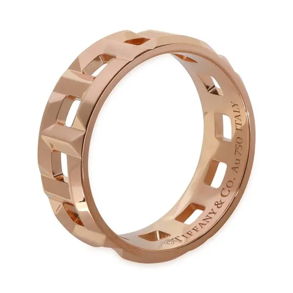 Tiffany & Co. Return To 18k Rose Gold 8mm Ring