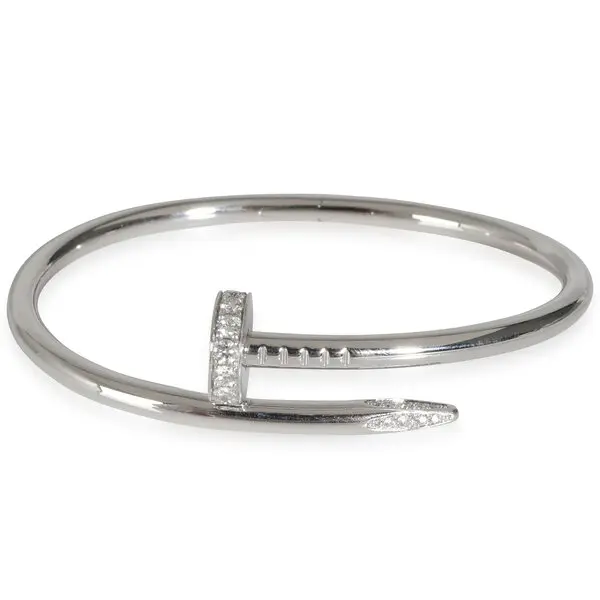 CARTIER Juste Un Clou Diamond Bracelet - White_gold