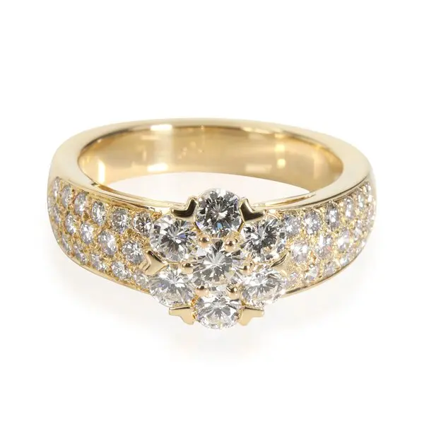 Van Cleef & Arpels Fleurette Diamond Ring - Yellow_gold
