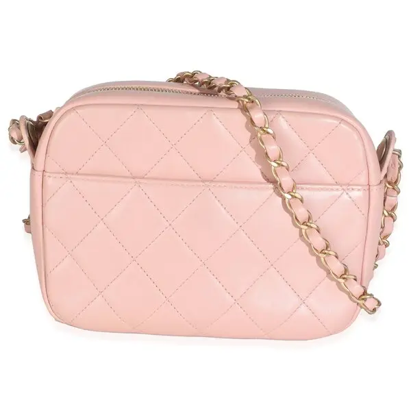 Chanel Quilted Camera Bag