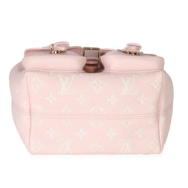 LOUIS VUITTON Monogram Empreinte Backup Backpack - Pink