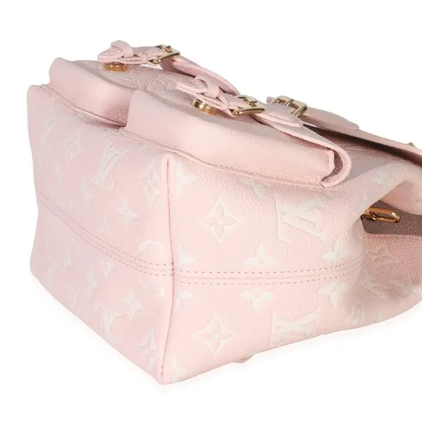 LOUIS VUITTON Monogram Empreinte Backup Backpack - Pink