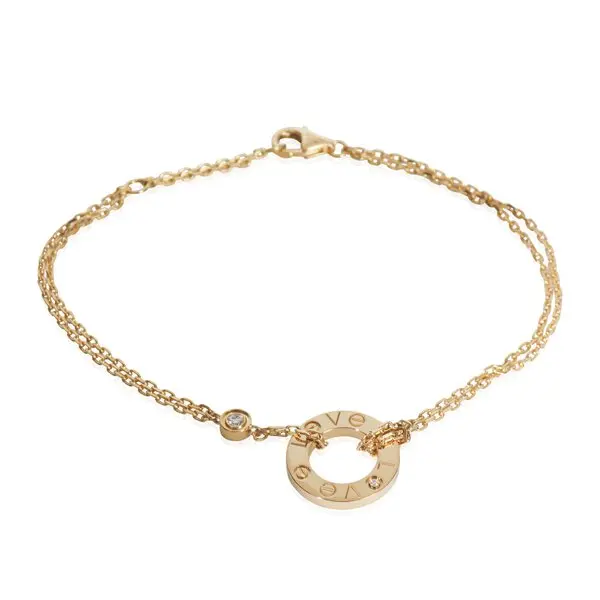 CARTIER Yellow Gold Diamond Love Bracelet - Yellow_gold