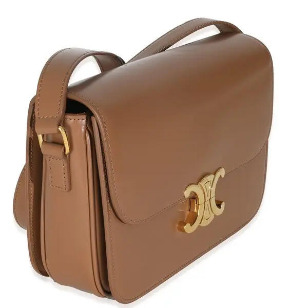 Celine Teen Triomphe Bag In Calfskin