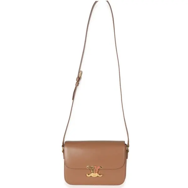 Celine Teen Triomphe Bag In Calfskin