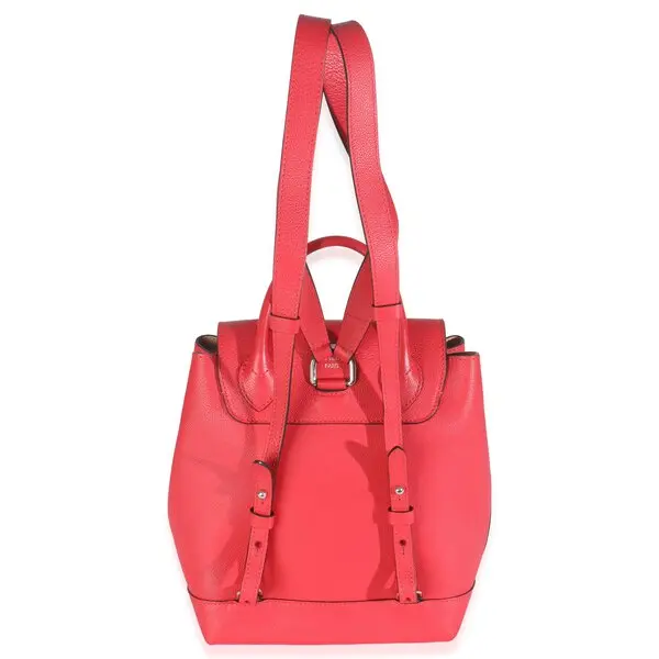 LOUIS VUITTON Rubis Calfskin Leather Lockme Backpack