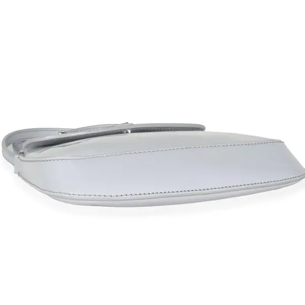Prada Brushed Leather Cleo - Gray