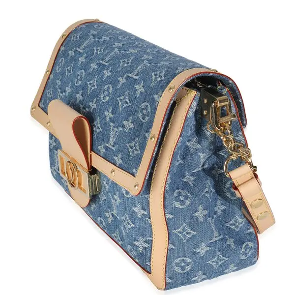 LOUIS VUITTON Monogram Denim Dauphine Soft Gm