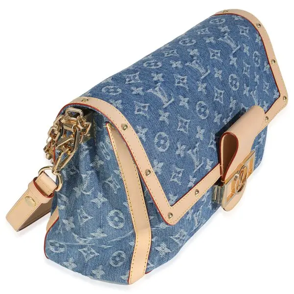 LOUIS VUITTON Monogram Denim Dauphine Soft Gm