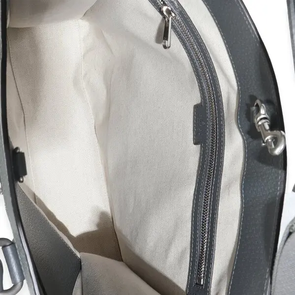 Gucci Gg Coated Canvas Ophidia Tote - Gray