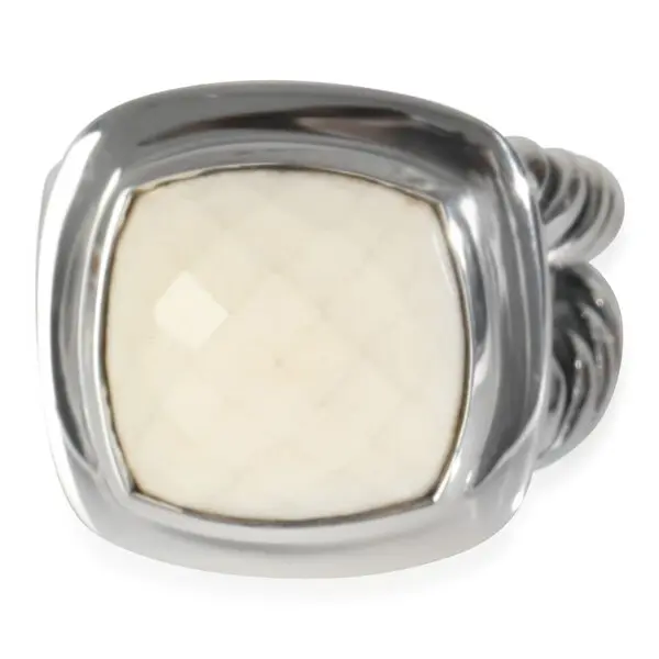 David Yurman Albion Agate Ring - Sterling_silver