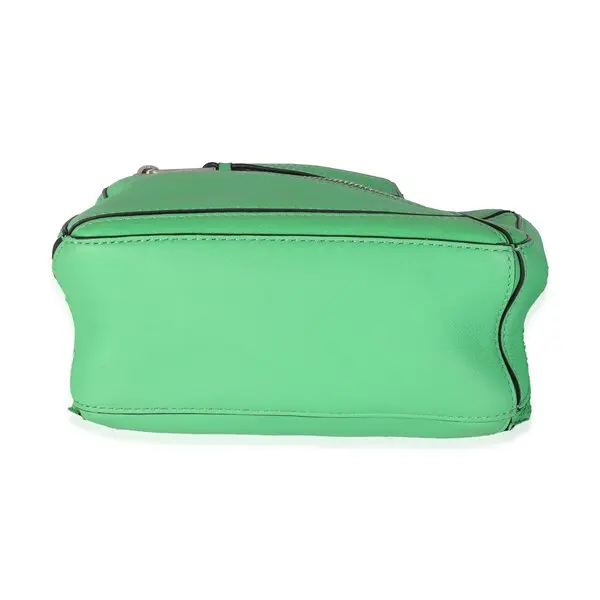 Loewe Calfskin Puzzle Belt Bag - Green
