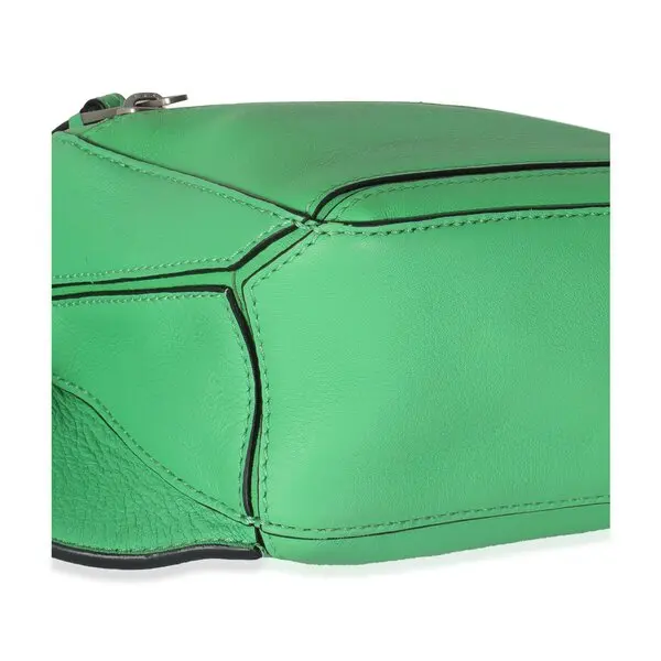 Loewe Calfskin Puzzle Belt Bag - Green