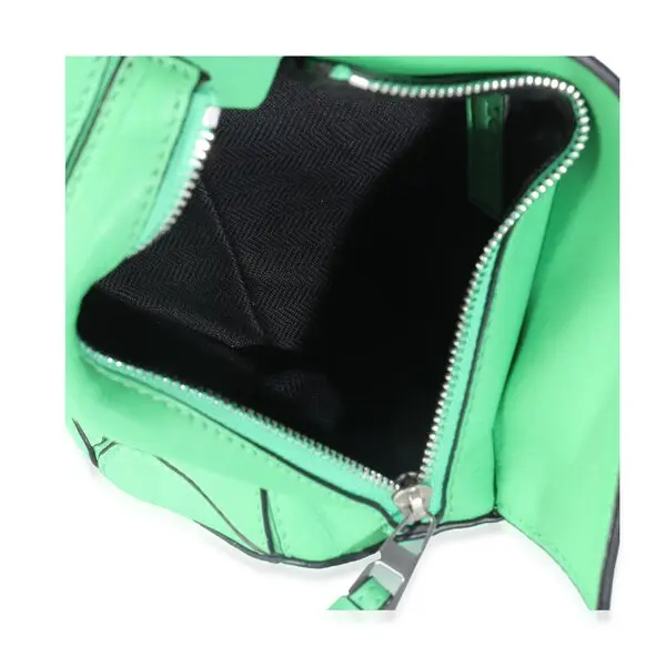 Loewe Calfskin Puzzle Belt Bag - Green