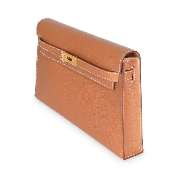 Hermès Gold Madame Kelly Elan Ghw - Brown