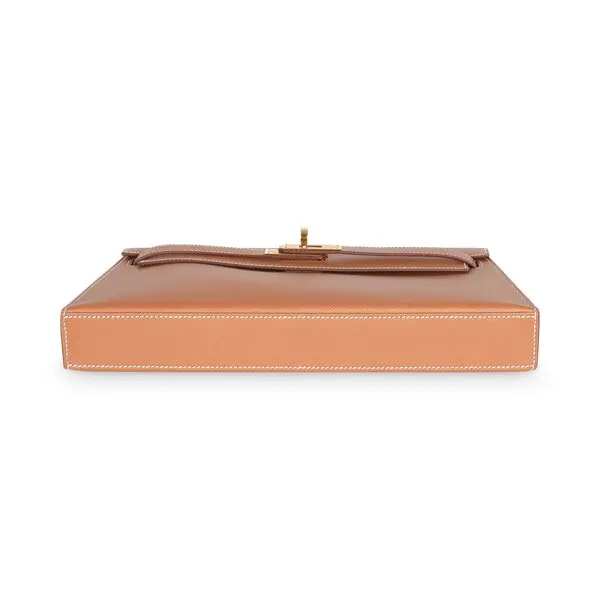 Hermès Gold Madame Kelly Elan Ghw - Brown