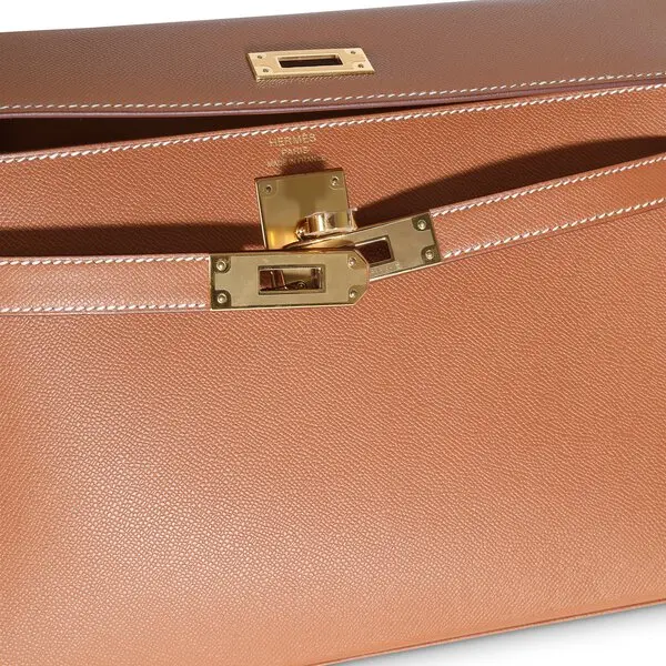 Hermès Gold Madame Kelly Elan Ghw - Brown
