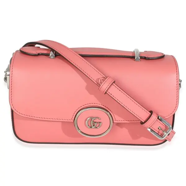 Gucci Petite Gg Top Handle Shoulder Bag - Pink