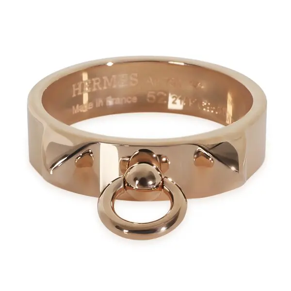 Hermès Rose Gold Collier De Chien Ring - Rose_gold