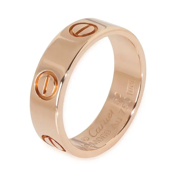 CARTIER 18k Rose Gold Love Ring
