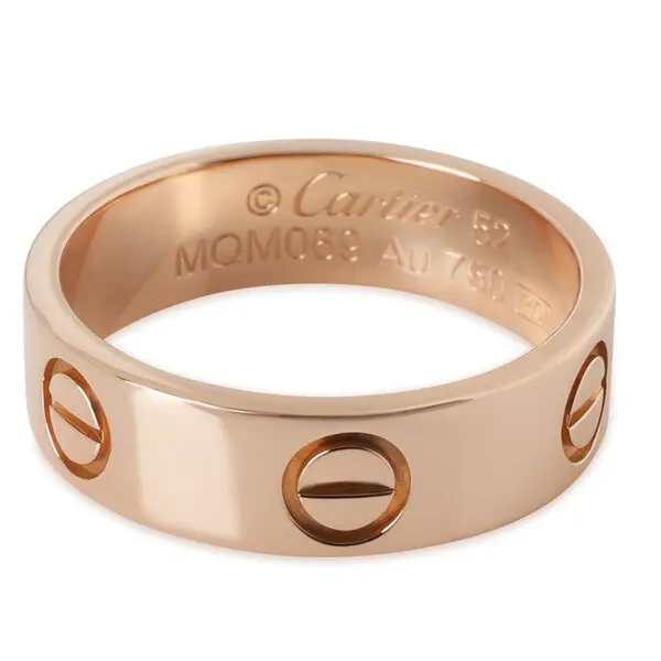 CARTIER 18k Rose Gold Love Ring - Rose_gold