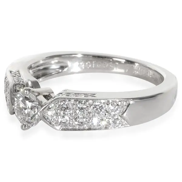 CHAUMET 0.55 Ct Diamond Engagement Ring