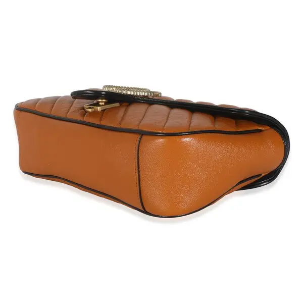 Gucci Gg Marmont Shoulder Bag - Brown