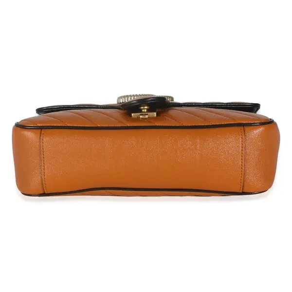 Gucci Gg Marmont Shoulder Bag - Brown