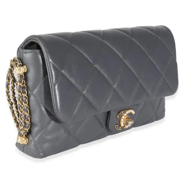 Chanel Quilted Lambskin Crush On Chains Flap Bag