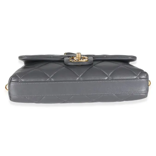 Chanel Quilted Lambskin Crush On Chains Flap Bag