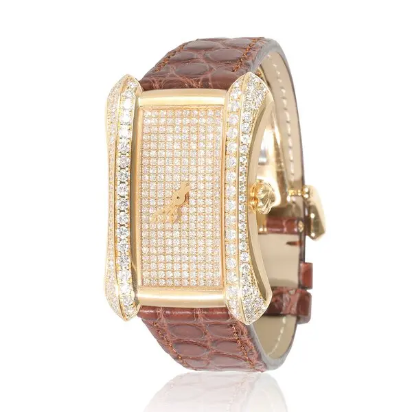 CARL F. BUCHERER Alacria Queen Diamond Watch In 18k Yellow Gold - Yellow_gold