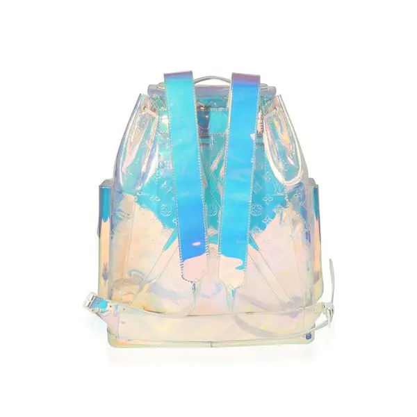 LOUIS VUITTON X Virgil Abloh Pvc Prism Christopher Backpack