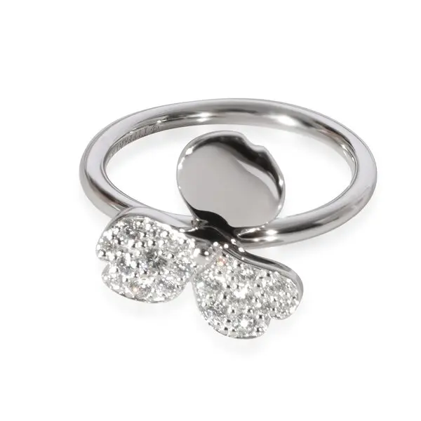 Tiffany & Co. Paper Flowers Diamond Ring - Platinum